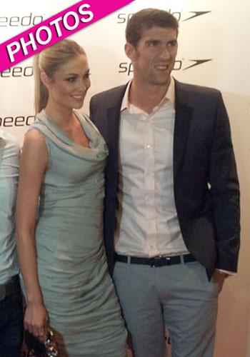 Michael Phelps & New Girlfriend Megan Rossee Make First Red Carpet ...