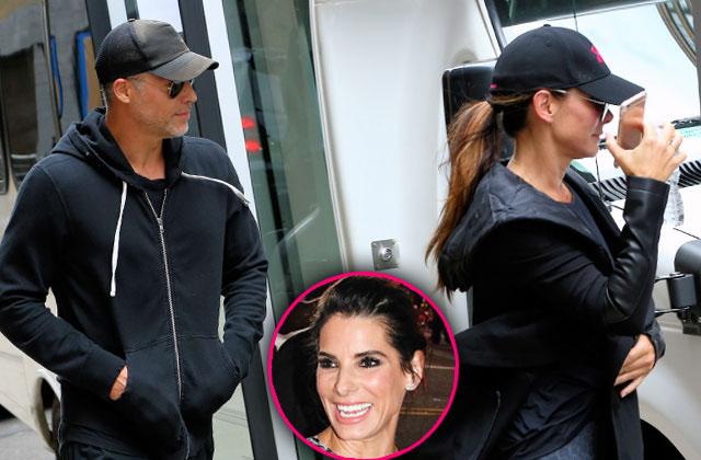 The Ring Is On! Sandra Bullock Sports New Bling With Boyfriend