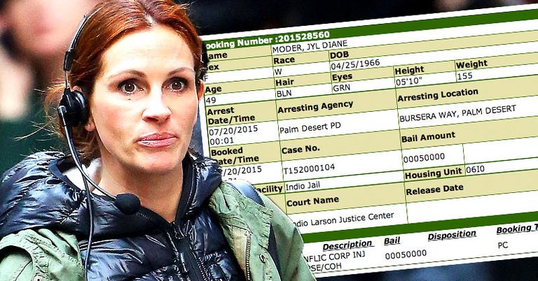 Family Shame! Julia Roberts' Sister-In-Law Arrested After Bar Fight ...