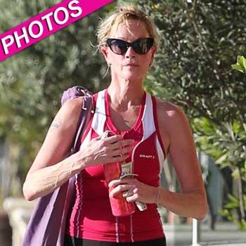 Super Skinny Melanie Griffith Shows Off Thin Body Leaving Yoga Session