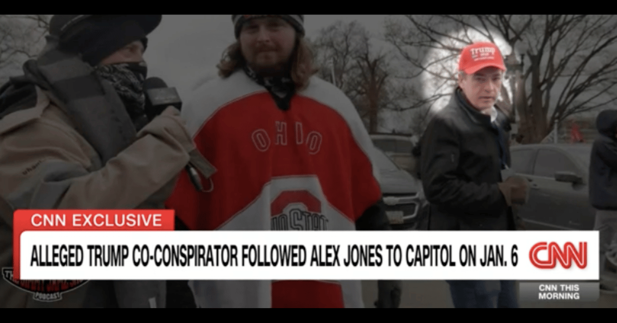 CNN Captures Trump Co-defendant Kenneth Chesebro at Capitol Riot