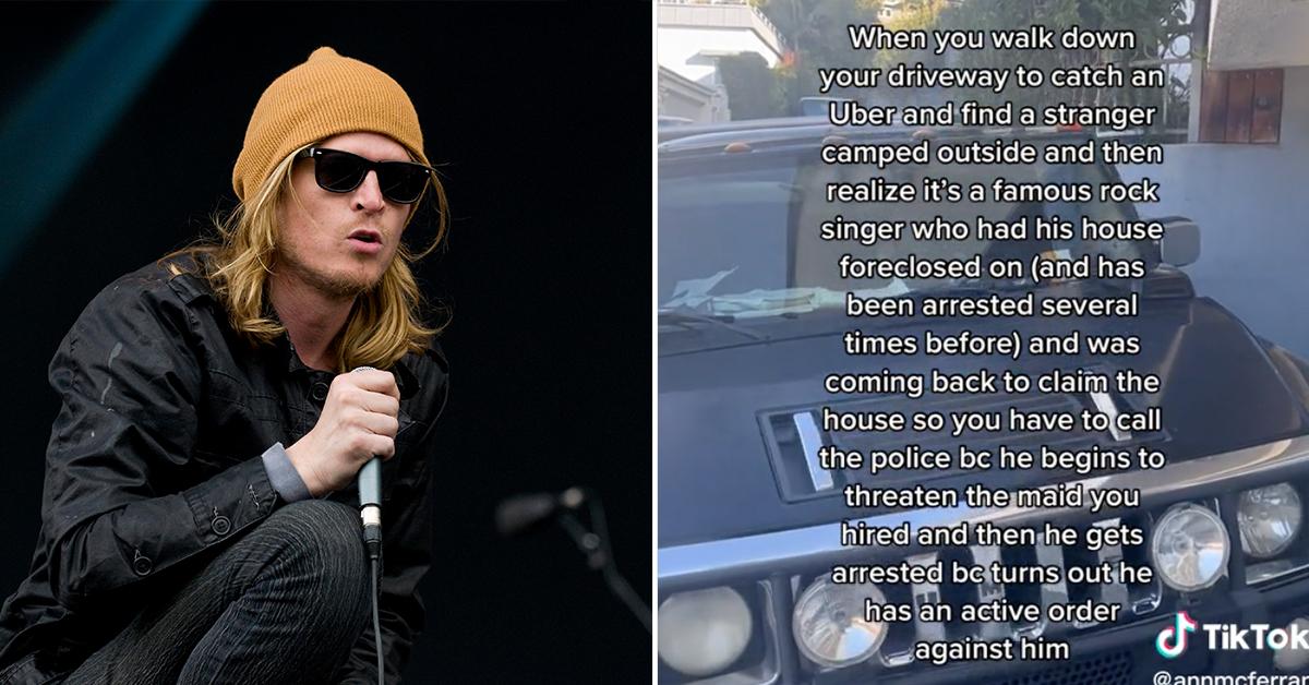 Puddle Of Mudd Singer Wes Scantlin Arrested In LA For Trespassing At ...
