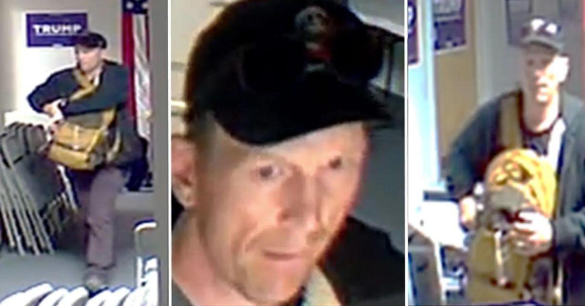 Hunt on for Man Who Broke Into Trump’s Campaign Headquarters in Virginia