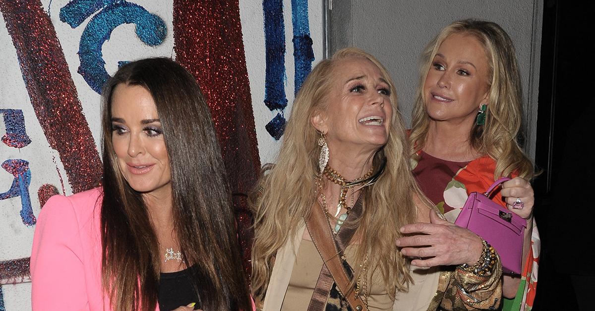 Kathy Hilton Reunites With Kim Richards, 'RHOBH' Cameras & Kyle Nowhere ...