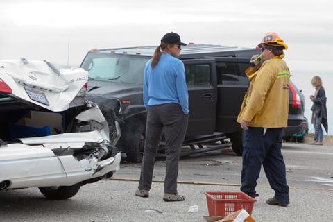 Bruce Jenner's Horrific Car Crash -- 10 Photos From The Accident Scene