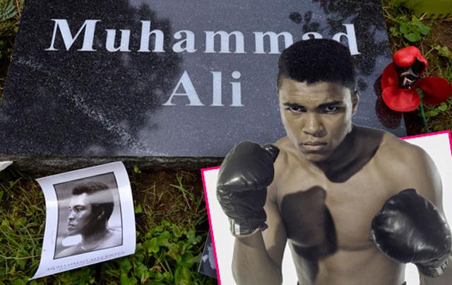Grave Embarrassment! Muhammad Ali's Headstone Cost Less Than $500 ...