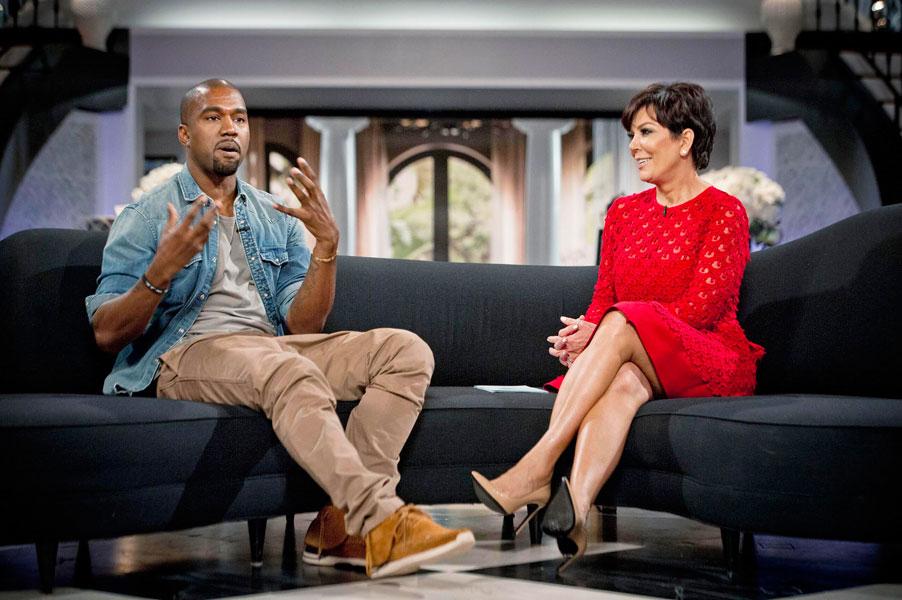 Kanye West Appears On Kris Jenner's Failing Talk Show Season Finale ...