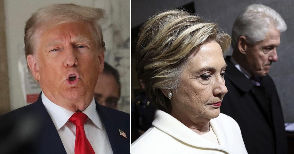 Trump Accuses Bill Clinton of Storing Classified Materials in 'His ...