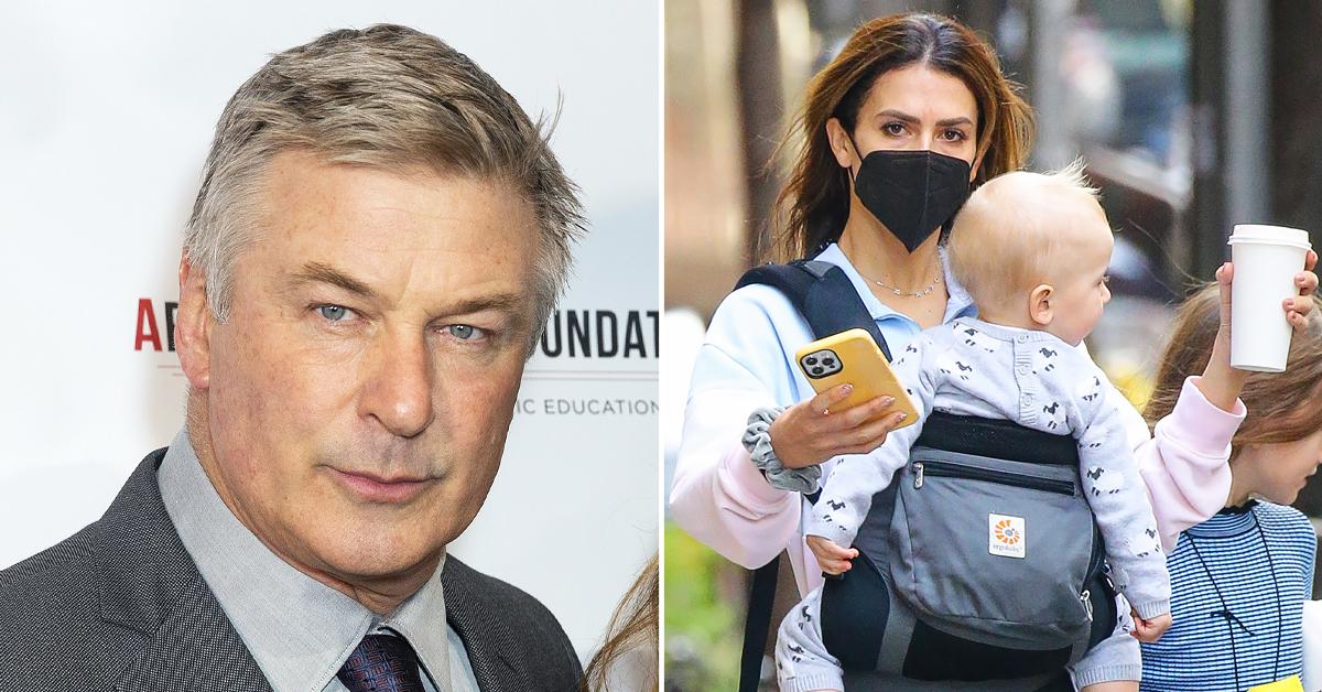Alec Baldwins Wife Hilaria Looks Tense In Ny Hours After Search