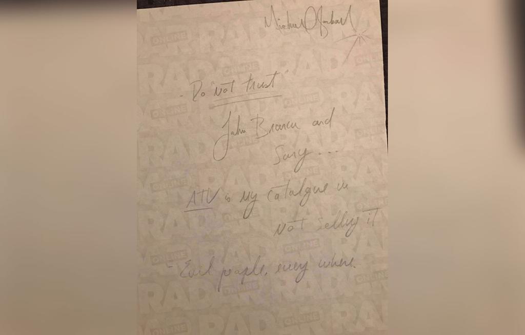 Michael Jackson Diary Pages Reveal Fears He Would Die