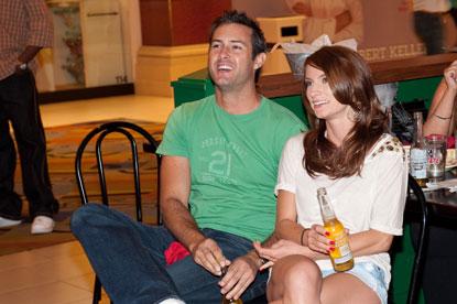 Bachelor Pad Contestants Juan Barbieri And Michelle Kujawa At Hussong's ...