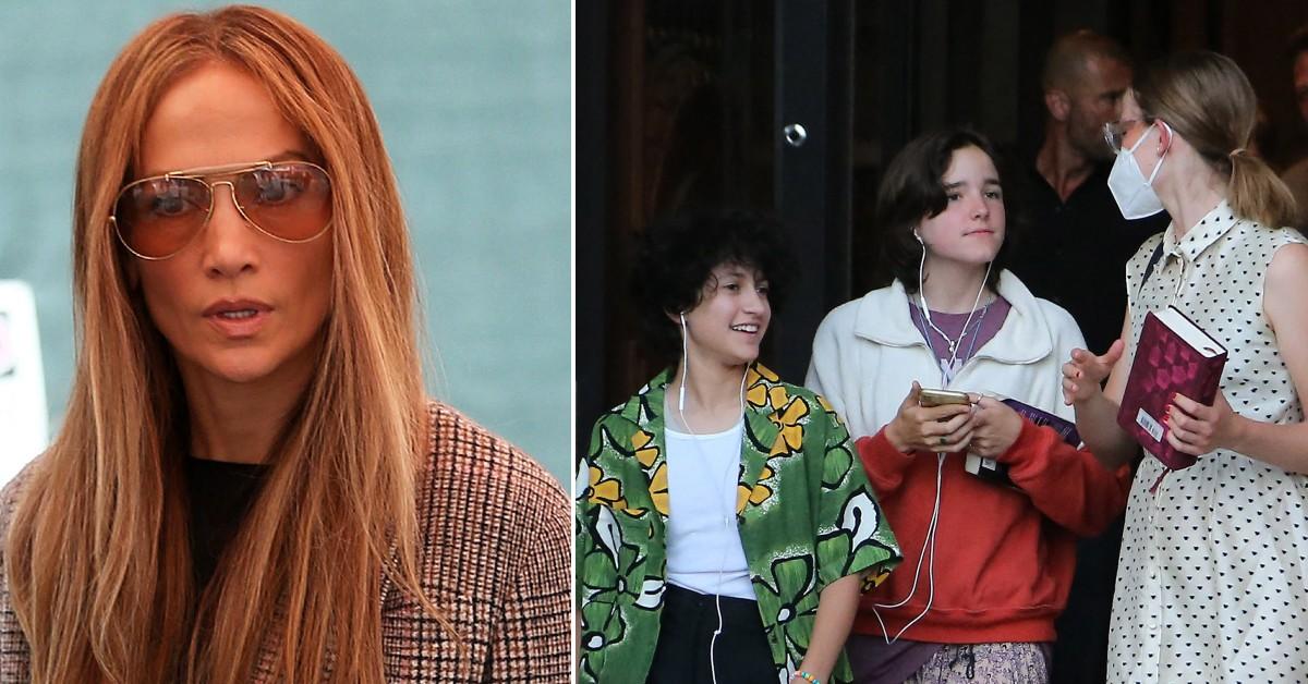 Jennifer Lopez Visits Ben Affleck To See His Kids Amid Rumored Split