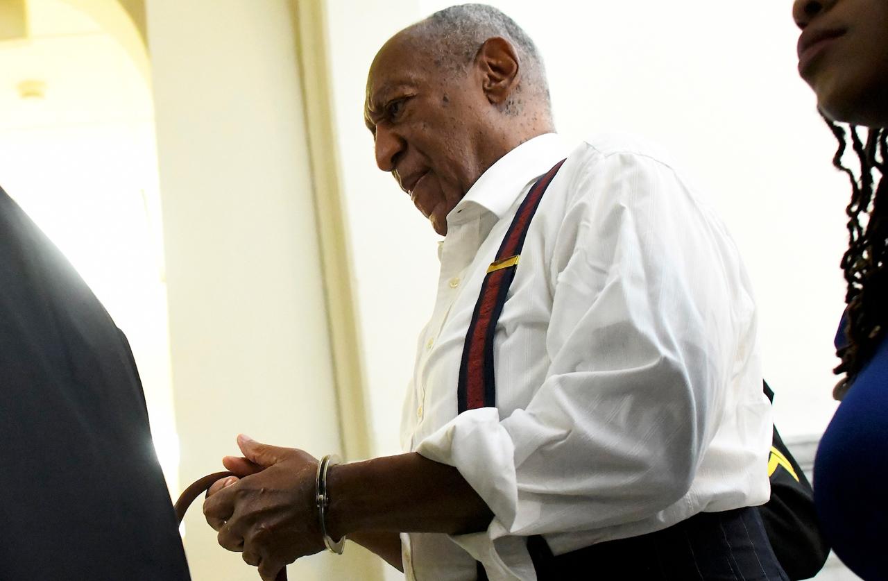 First Photos Of Bill Cosby Handcuffed After 3-10 Year Prison Sentence