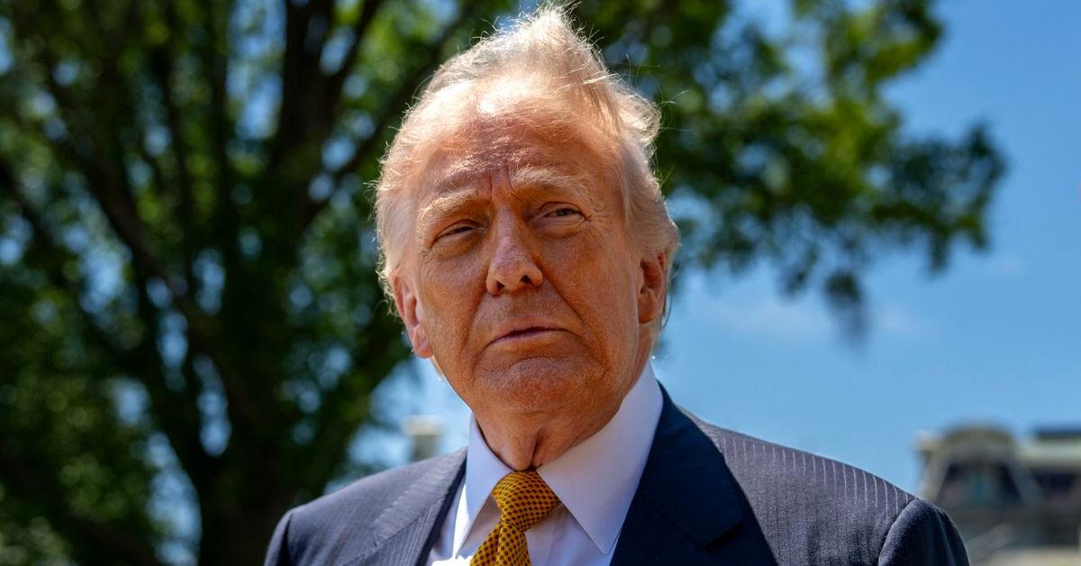 Trump Appears Bald in New Photos Before Flying Off to China