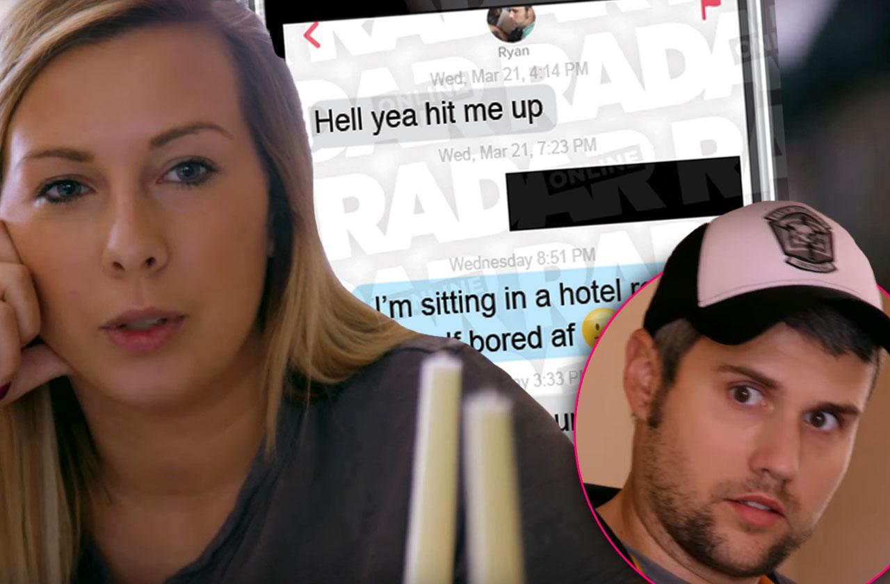Ryan Edwards Tinder, Pregnant Wife Confronts Other Woman After Heroin ...