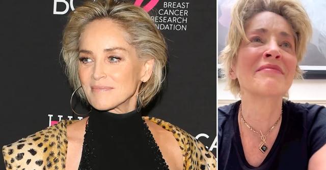 Sharon Stone Breaks Down Over Brother Patrick's Sudden Death
