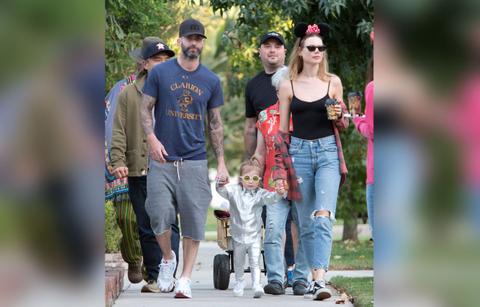 Adam Levine & Wife Behati Prinsloo Still Living Under The Same Roof ...