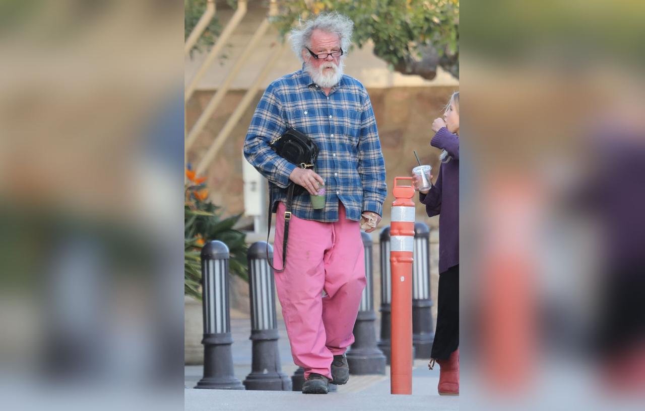 Nick Nolte Looks Like Santa Claus With Daughter Nick Nolte Looks Like Santa Claus With Daughter