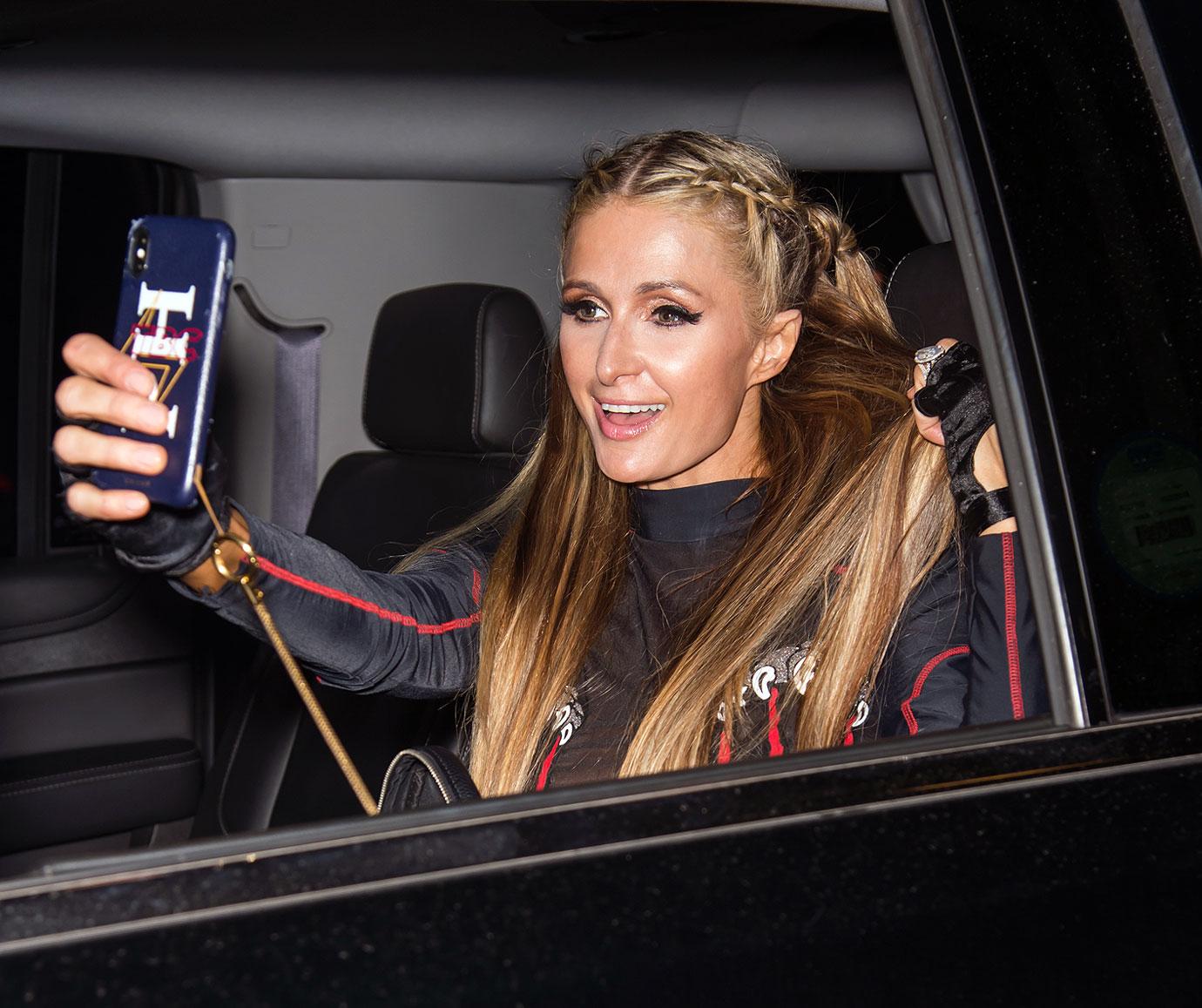 Paris Hilton Suffers Bra And Underwear Wardrobe Malfunction At Fashion Week