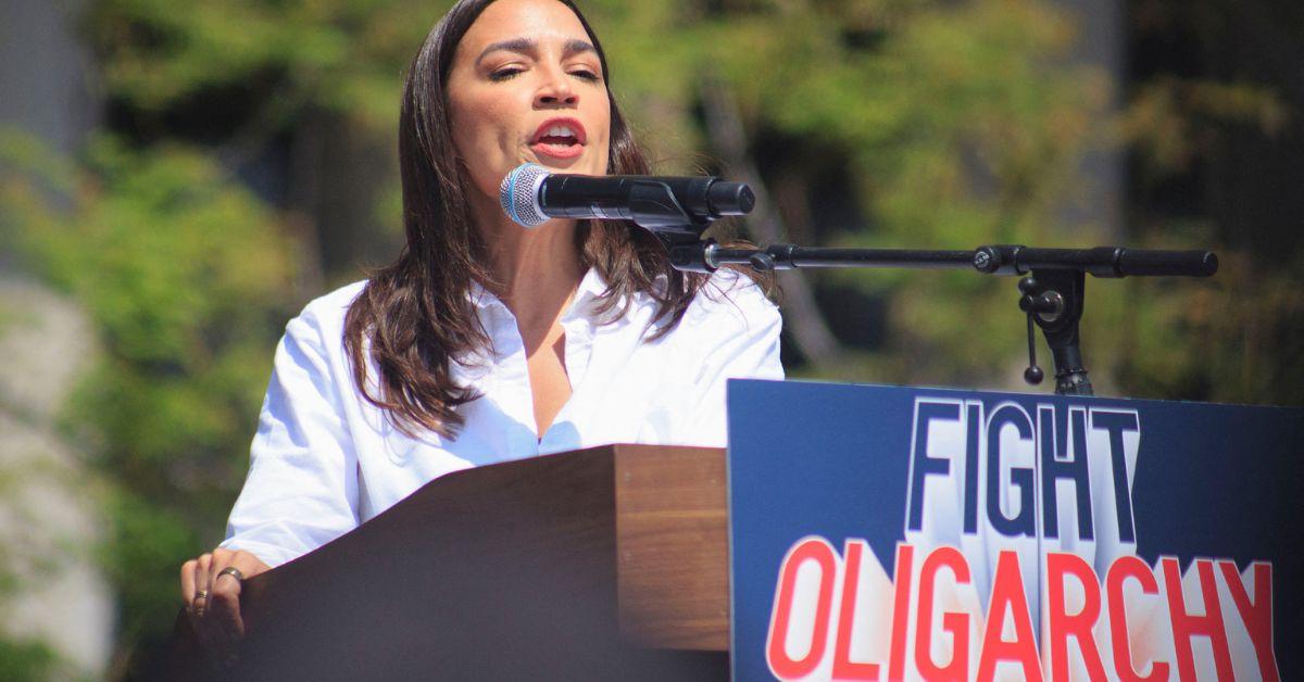 AOC And Bernie Sanders Dubbed 'Eco-Warrior Hypocrites' For Using Jet