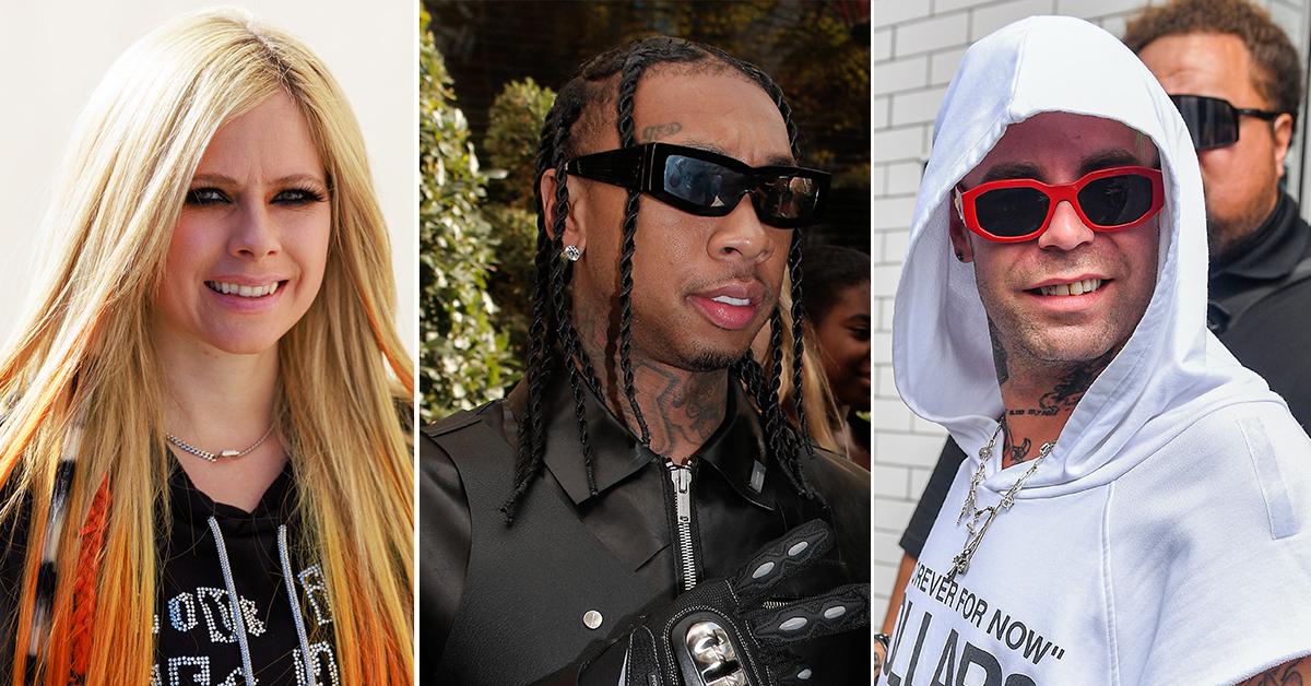Avril Lavigne & Tyga Party In Paris After Mod Sun Split