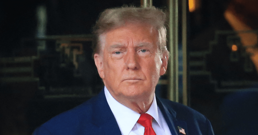 'Ominous & Evil': Internet Reacts To Trump's Mugshot-Inspired Portrait