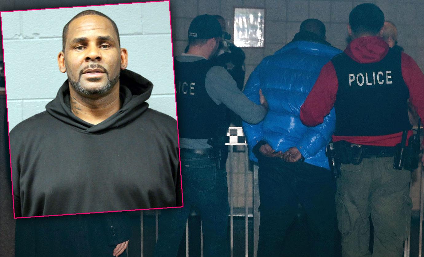 R Kelly Arrested For Sex Abuse Mug Shot