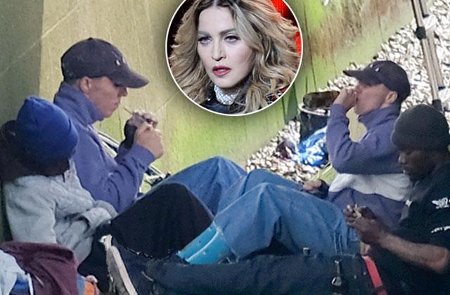 Madonnas Daughter Smoking Cigarette