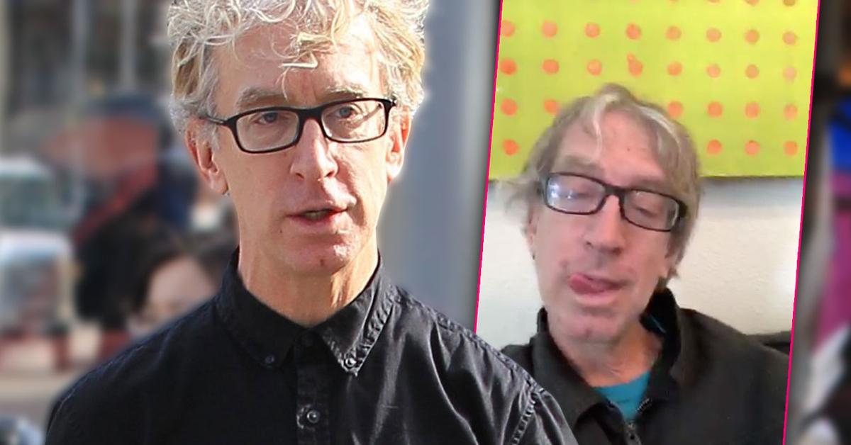 Rock Bottom! Wasted Andy Dick Slurs He's Headed To Rehab In Bizarre Video