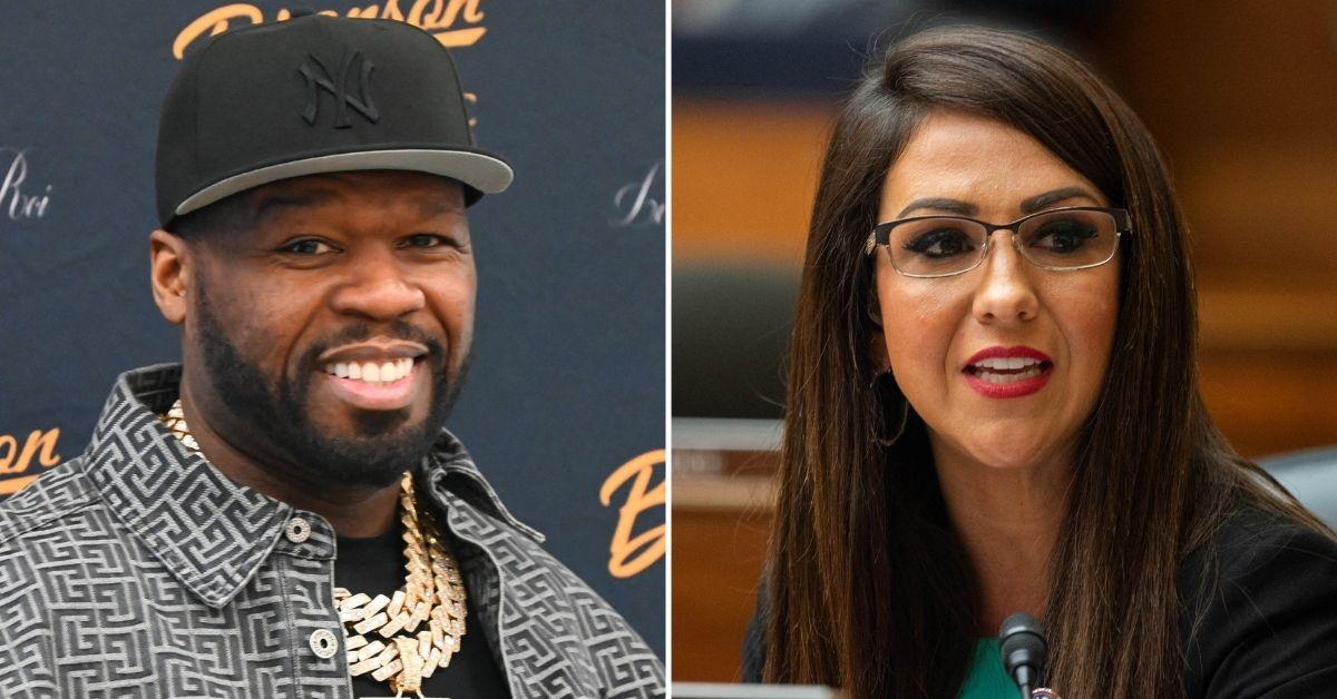 50 Cent Ridiculed for Taking Photo With Lauren Boebert During Capitol ...