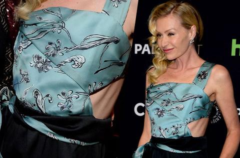Skin & Bones! Portia De Rossi's Frail Frame Shocks At Event