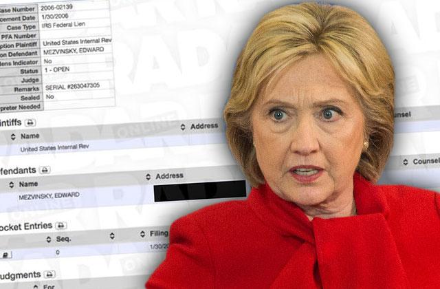 Hillary's Shame: Chelsea's Felon Father-In-Law Owes IRS $200K!