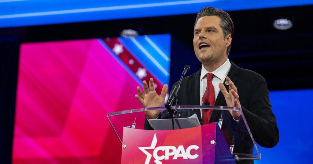 Witness Tells House Ethics Committee That Matt Gaetz Once Paid Her for Sex