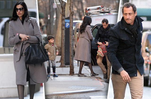 Anthony Weiner Huma Abedin Sexting Scandal Photos His Ring On Amid