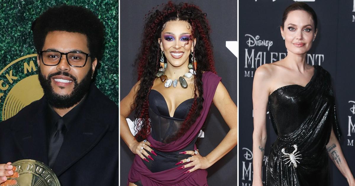 The Weeknd Caught On 'Date' With Doja Cat Amid Angelina Jolie Dating Rumors