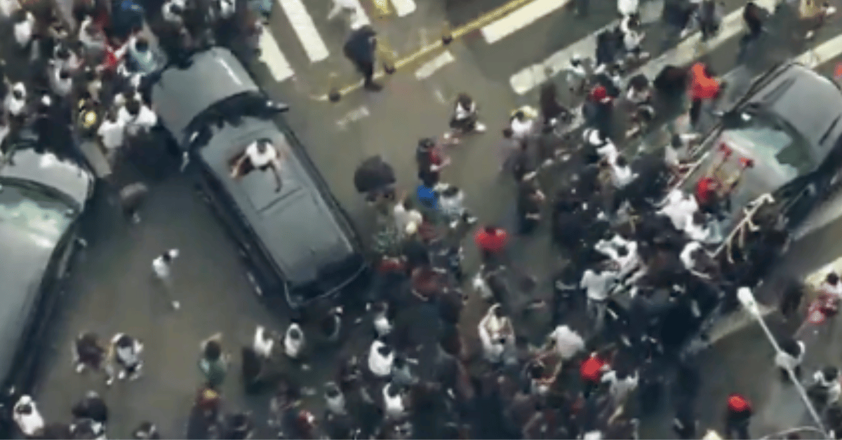 YouTuber Arrested After Sparking Riot in NYC That Injures 12