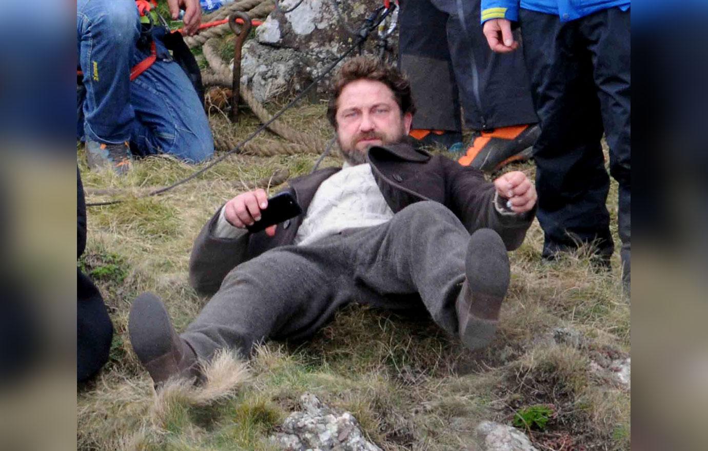 Bloated Gerard Butler Heads To Fat Camp