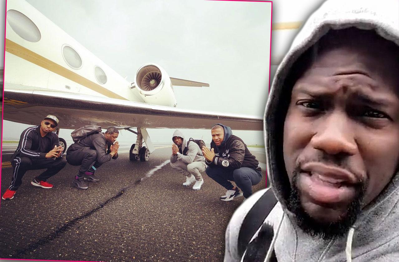 Kevin Hart Survives ‘Serious Airplane’ Scare