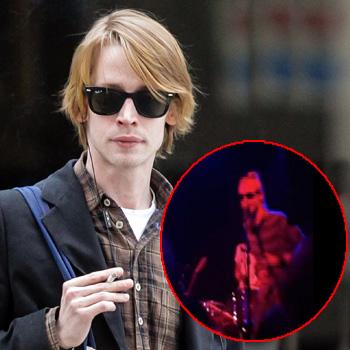 Macaulay Culkin Shows Off His Rock Star Credentials, Performs Beach ...