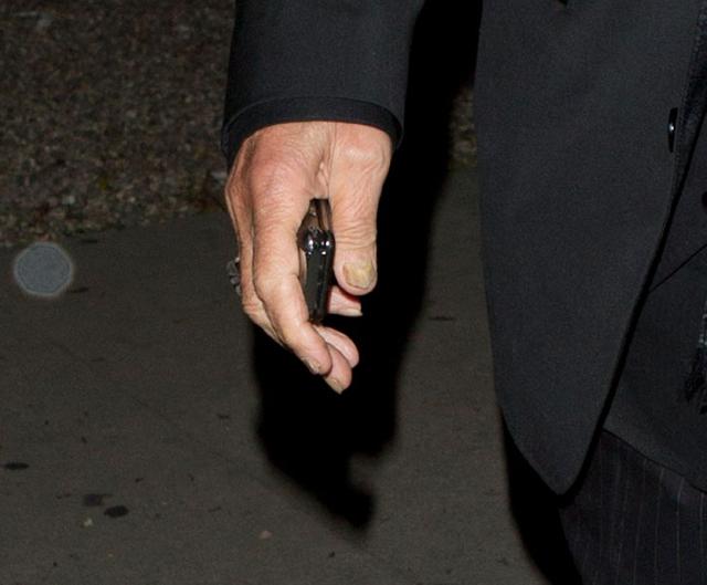 Al Pacino Shows Off Unruly Finger Nails