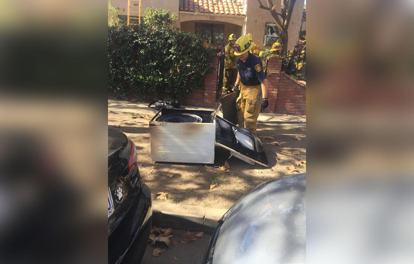 Mackenzie Phillips House Fire & Maid Saves Dogs