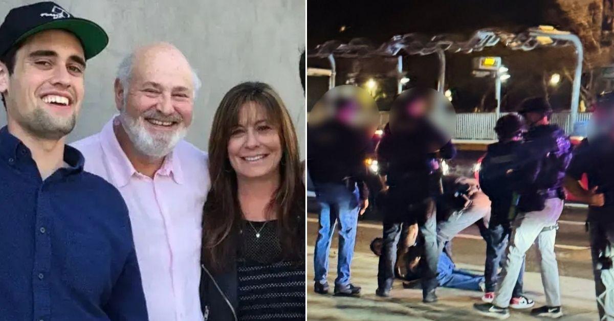 First Photos of Rob and Michele Reiner's Son Nick Being Arrested Released