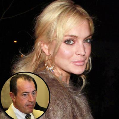 EXCLUSIVE: Lindsay Lohan Lets Her Father Michael Into Her Home