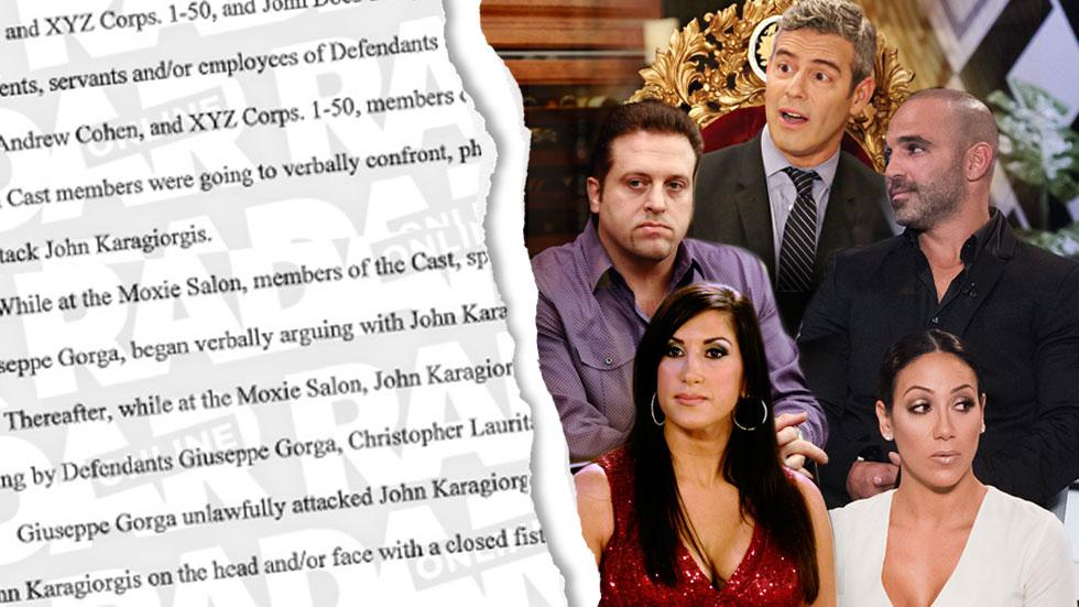 Jersey Justice! NBC & Andy Cohen Added To 'RHONJ' Bloody Brawl Lawsuit ...