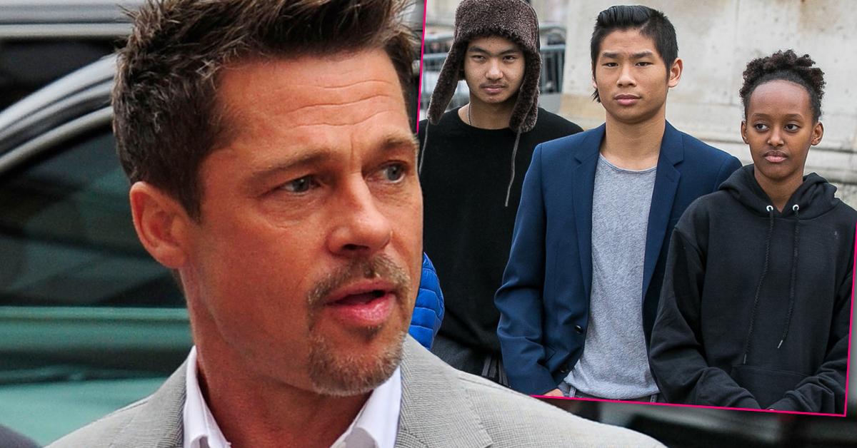 Maddox, Pax & Zahara 'Never Want To See' Bad Dad Brad Pitt Again