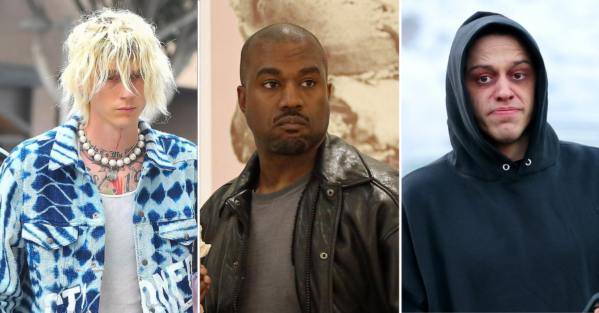 Kanye West Leaks Pete Davidson Text, Trashes Machine Gun Kelly