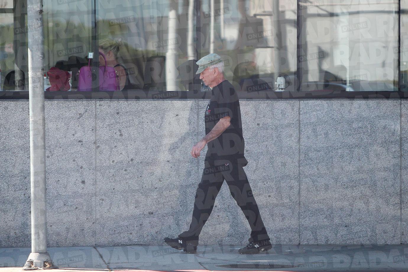 Robert Blake Looks Frail In Los Angeles On His 85th Birthday