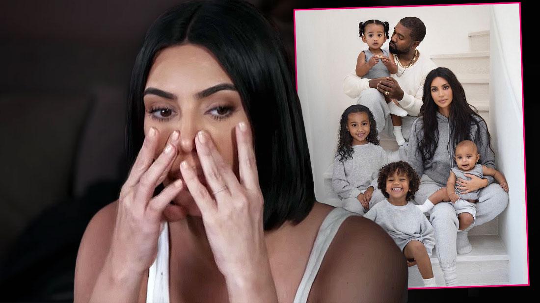 Kim Kardashian Fans Slam Alleged Photoshop Fail In Christmas Card