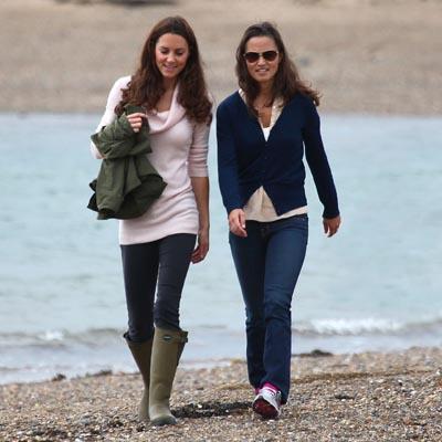 Kate Middleton Looks Shockingly Skinny Next To Sister Pippa