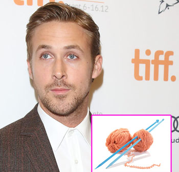 What A Yarn! Ryan Gosling's Secret Talent: He Loves To Knit